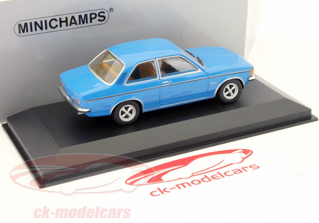 Minichamps 1:43 Opel Kadett C Berlina 1978 signal blue 400048101 model ...