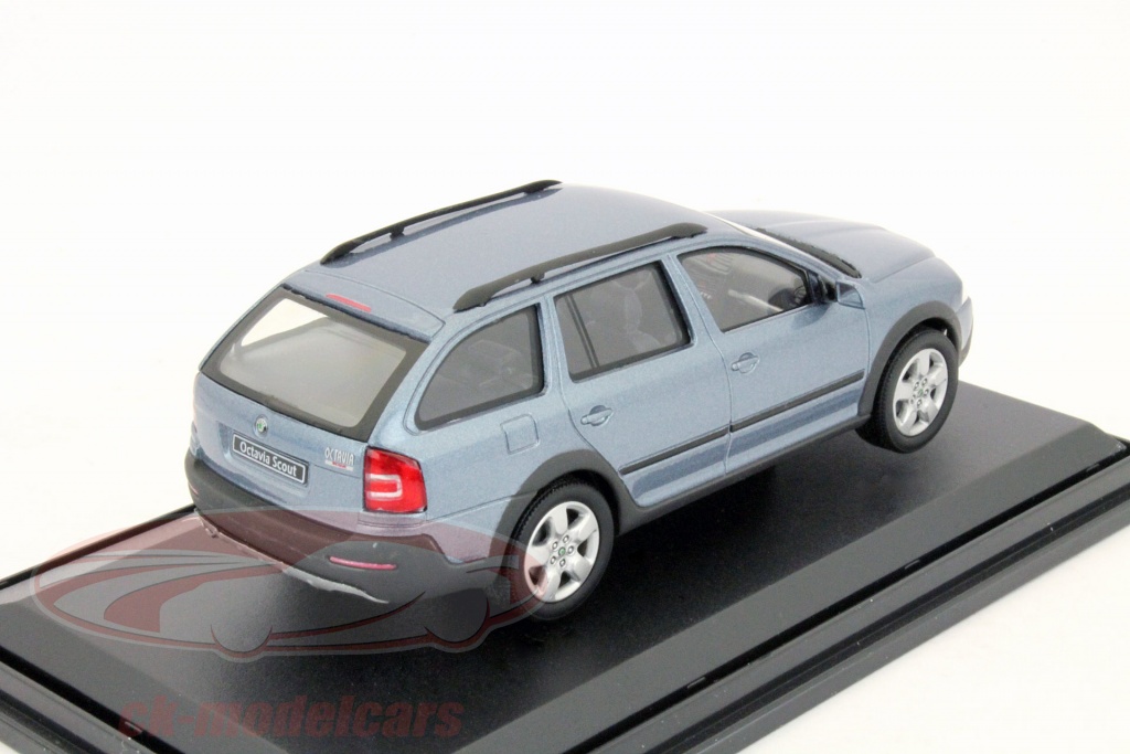 Abrex 1:43 Skoda Octavia Scout Combi satén gris metálico Abrey ...