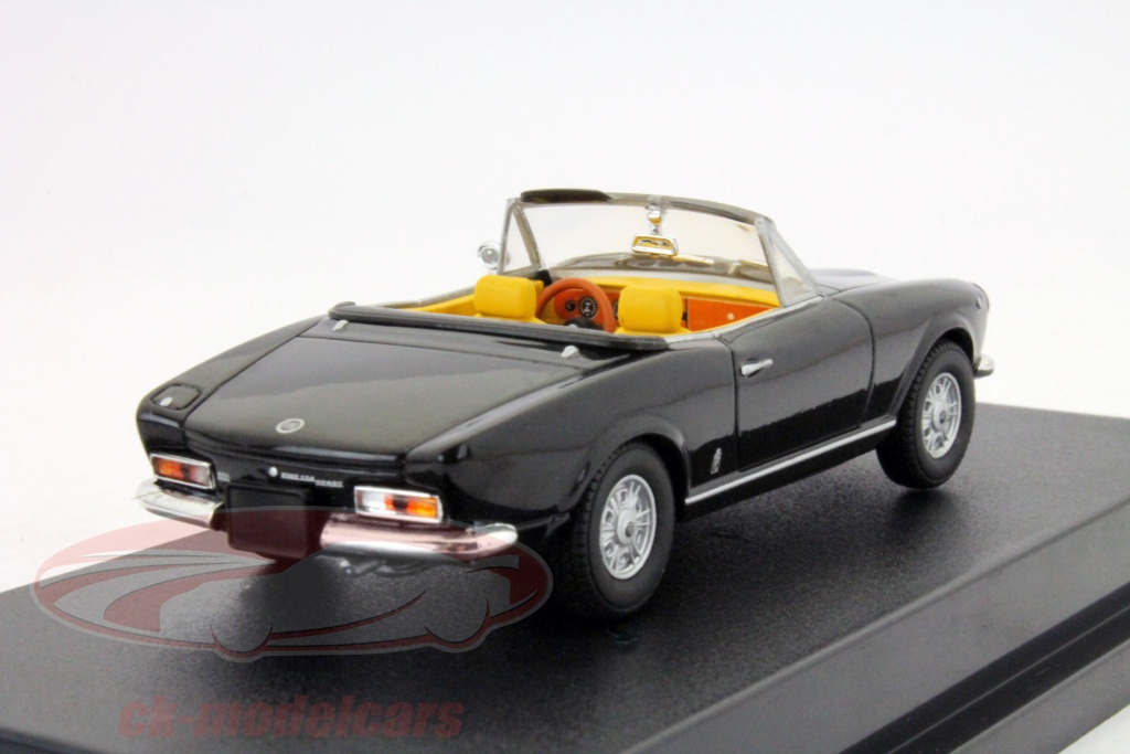 Starline Models 1:43 Fiat Spider 124 year 1975 black model car ...