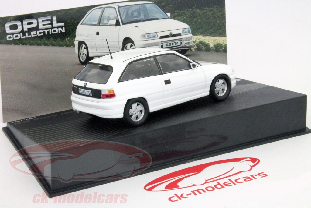 Ixo 1:43 Opel Astra GSi Year 1991-1996 white Altaya CK9991848 model car ...