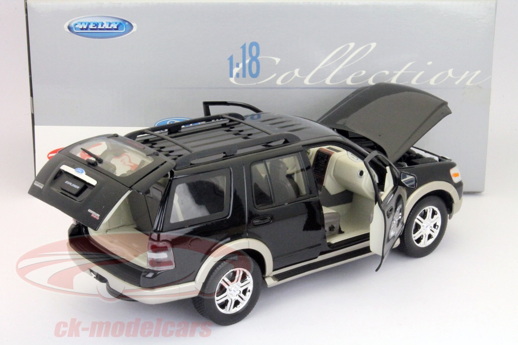 Welly 1:18 Ford Explorer Eddie Bauer Année 2006 75594 modèle voiture ...