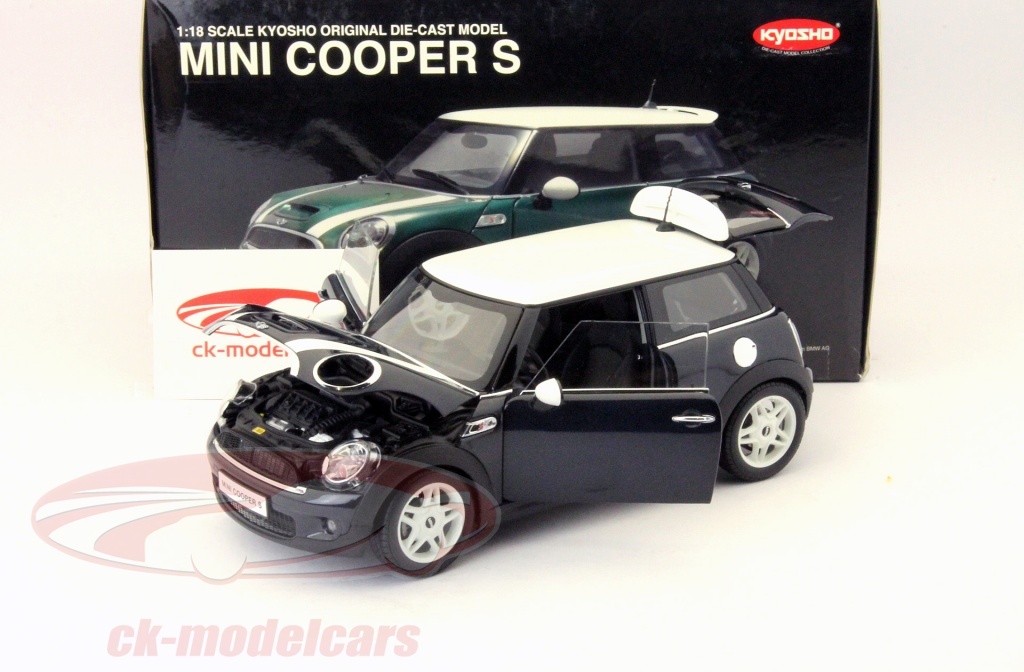 Kyosho 1:18 Mini Cooper S 08742BK model car 08742BK 4548565094219