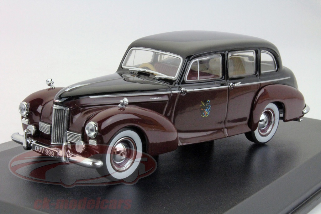 Oxford 1:43 Humber Pullman Limousine black / dark red HPL001 model car ...