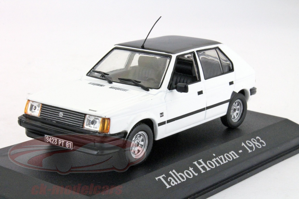 Altaya 1:43 Talbot Horizon year 1983 white CK9991897 model car CK9991897