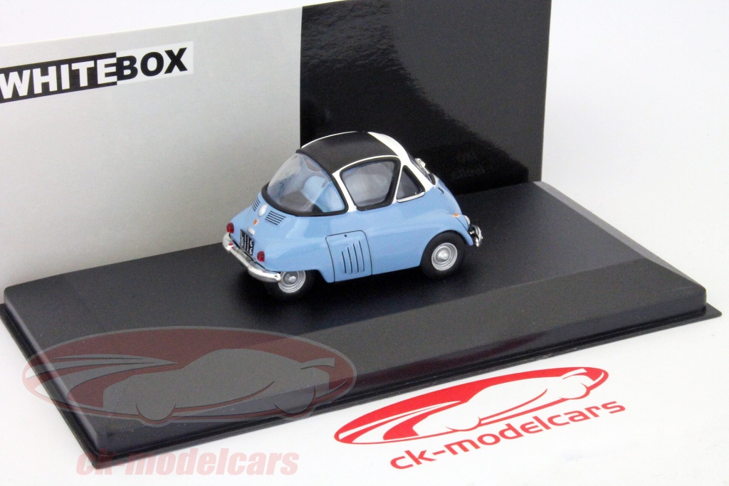 WhiteBox 1:43 BMW Iso Isetta year 1954 light blue - white 186655 model ...
