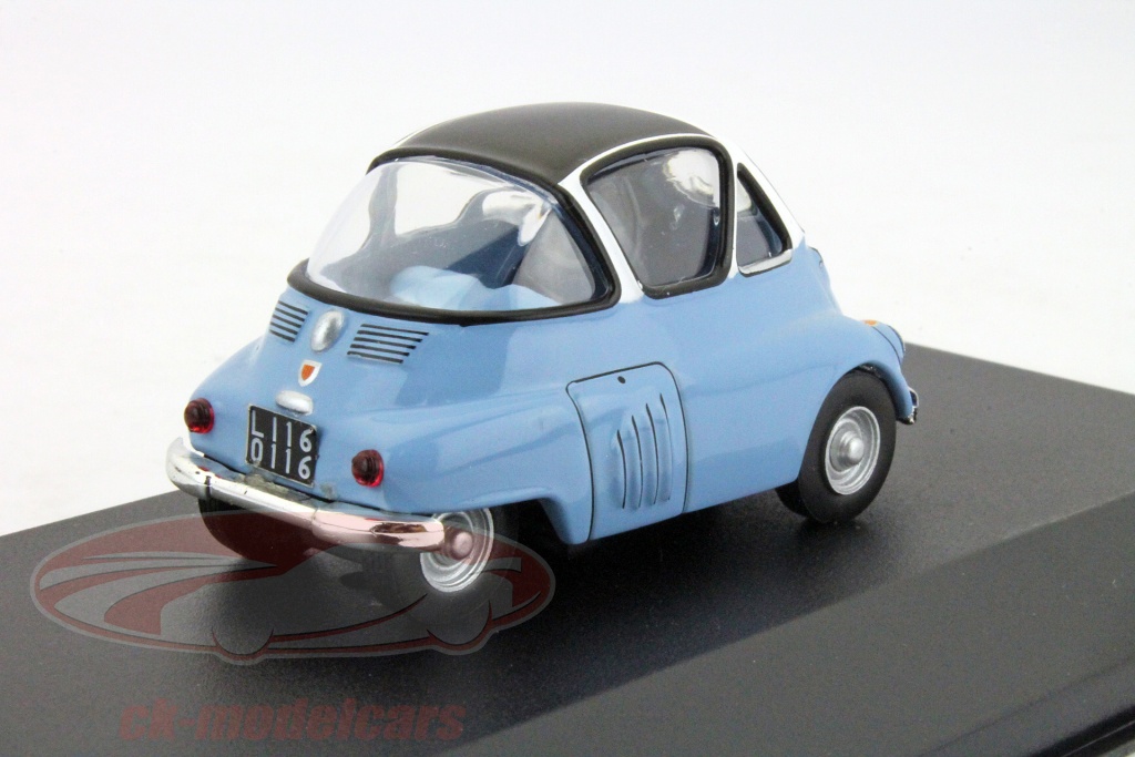 WhiteBox 1:43 BMW Iso Isetta year 1954 light blue - white 186655 model ...