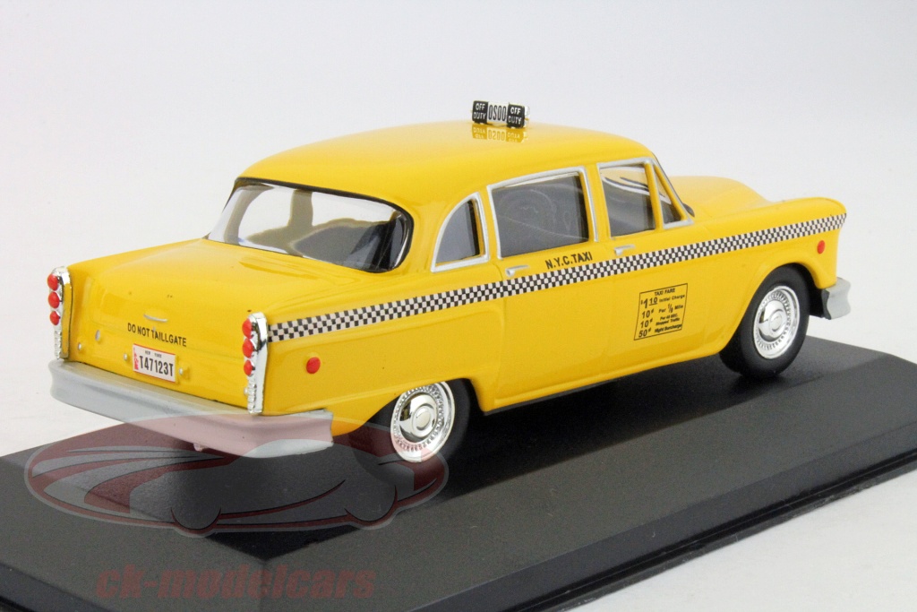 WhiteBox 1:43 New York Checker Cab Taxi A11 1980 186639 model car 186639