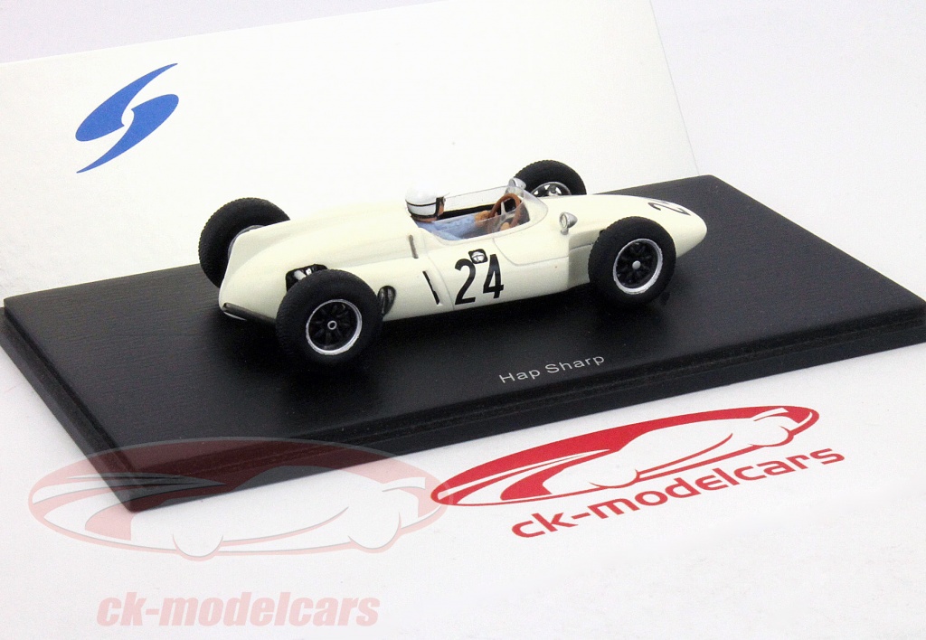 Spark 1:43 H. Sharp Cooper T53 #24 US GP formula 1 1962 S3516 model car ...