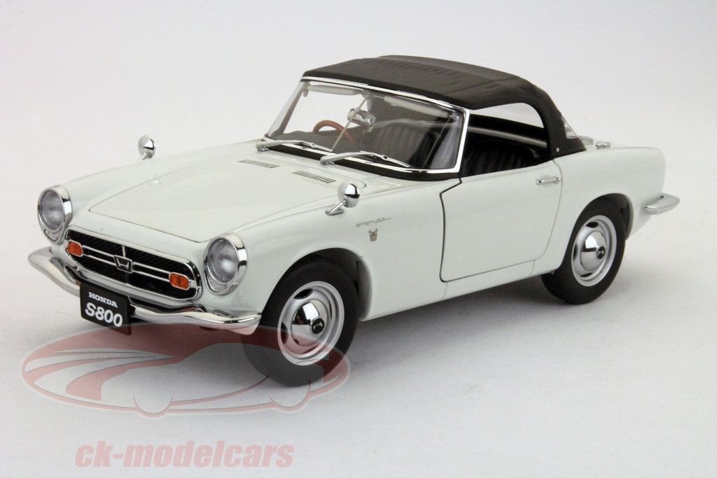 AUTOart 1:18 Honda S800 roadster 1966 blanco 73278 modelo coche 73278 674110732788