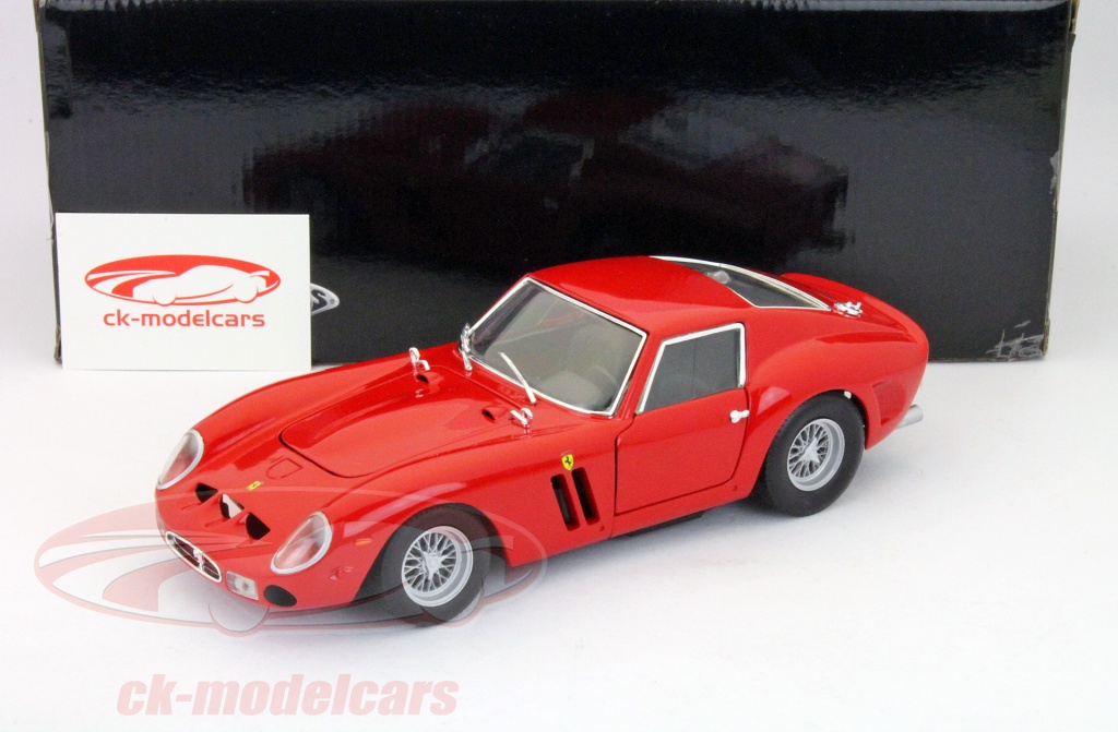 HotWheels 1:18 フェラーリ250 GTO 1962赤分 23912 モデル 車 23912 074299239120