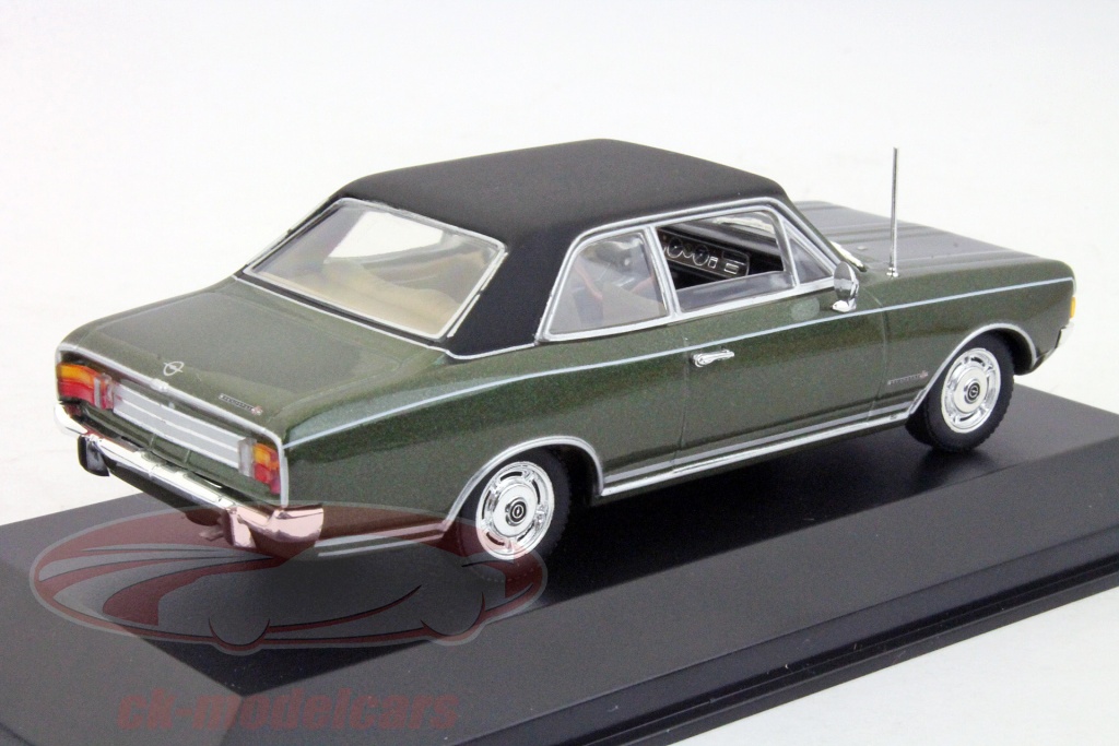 Minichamps 1:43 Opel Commodore A year 1966 British green metallic ...