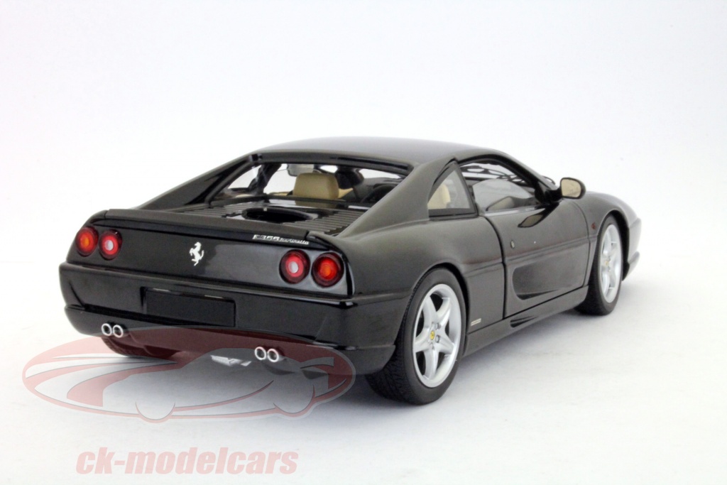 HotWheels 1:18 Ferrari F355 Berlinetta black Elite X5478 model car X5478 746775144357