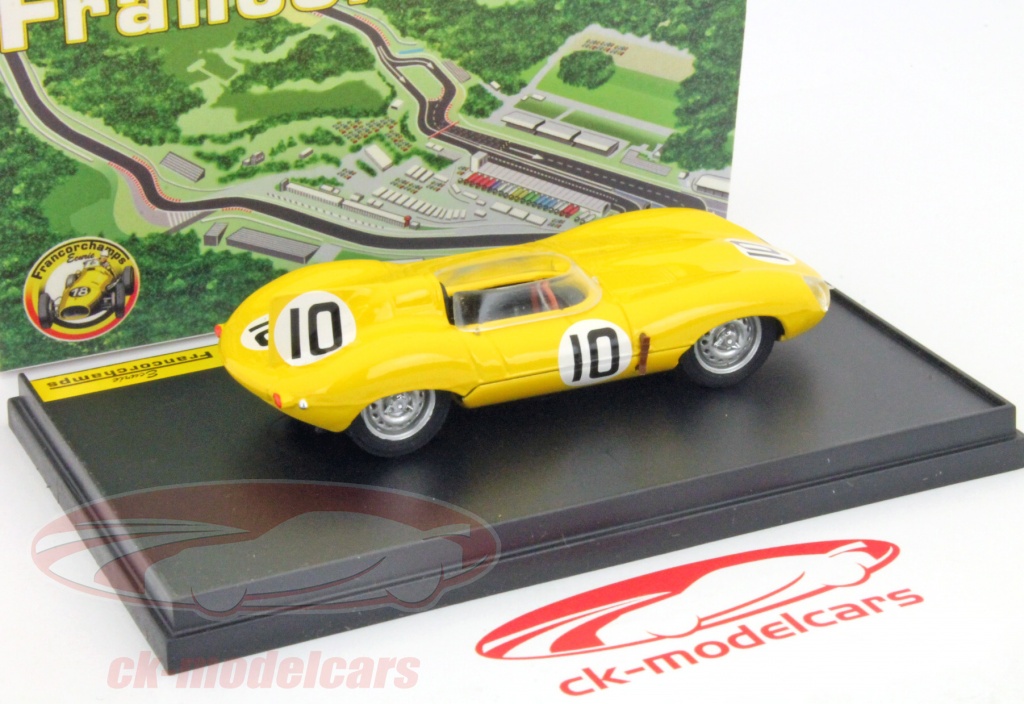 Brumm 1:43 Jaguar D Type #10 24h LeMans 1955 J. Claes, J. Swaters EF10 ...