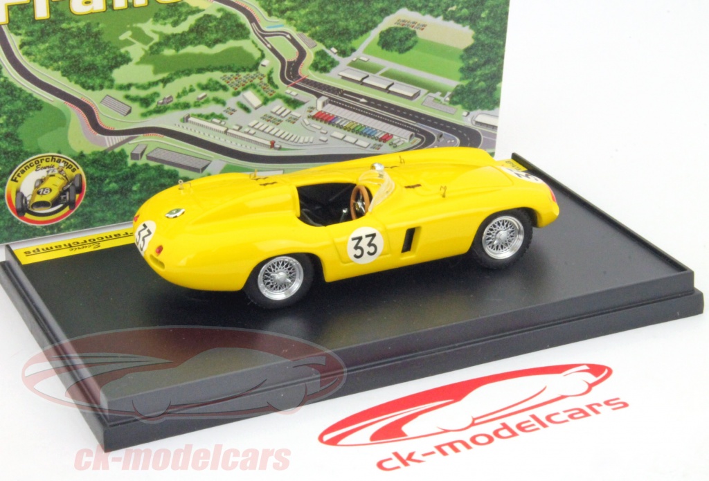 Brumm 1:43 Ferrari 750 Monza Spyder #33 Spa GP 1955 J. Swaters EF14 ...