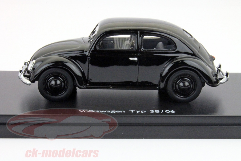 Schuco 1:43 Volkswagen VW Typ 38/06 black :43 450889000 model car ...