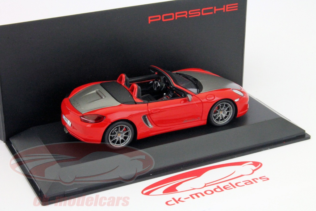 Spark 1:43 Porsche Boxster S (987) red WAX20120118 model car WAX20120118