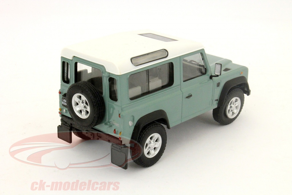 Abrex 1:43 Land Rover Defender 90 SW pale green CK9991988 model car ...