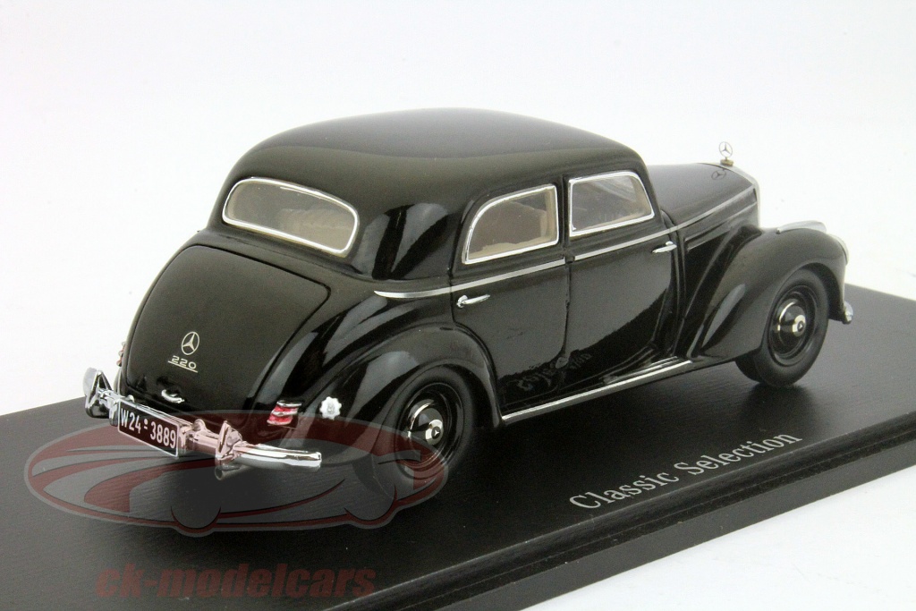 Spark 1:43 Mercedes-Benz 220 black B66040407 model car B66040407