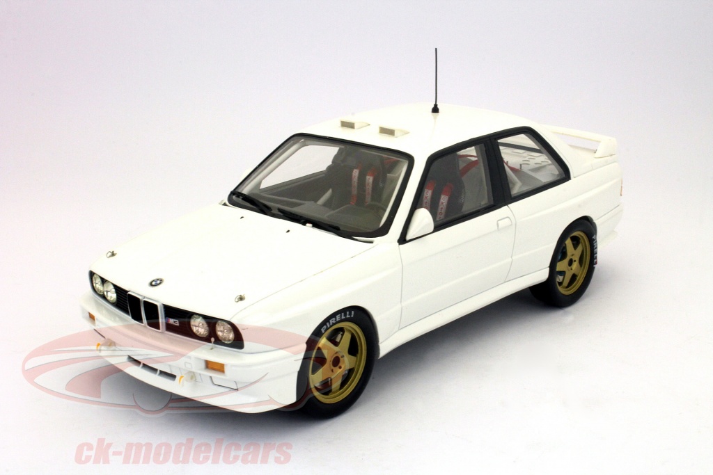 Wedge 1:18 BMW 3er (E30) M3 Rally Plain Body Version white WG0002 model ...