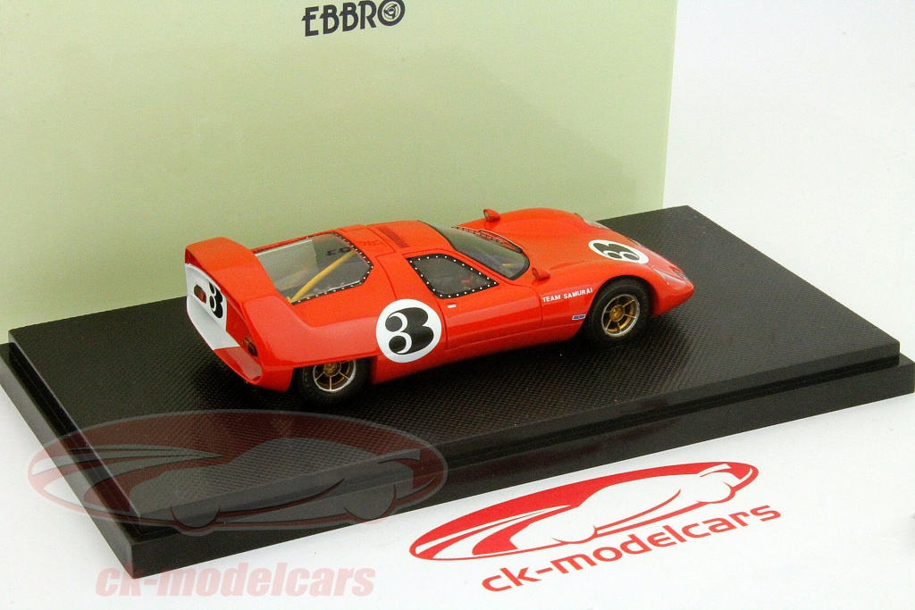 Ebbro 1:43 Hino Samurai Original #3 rot 44498 Modellauto 44498 ...