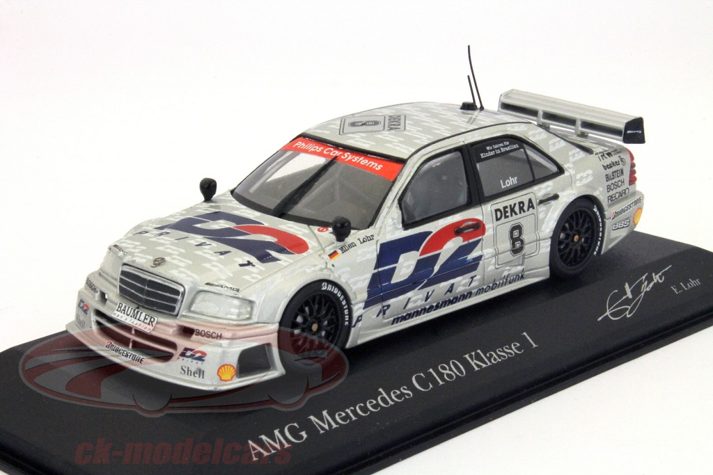 Minichamps 1:43 Mercedes-Benz AMG C180 Class 1 #8 DTM 1995 E. Lohr ...