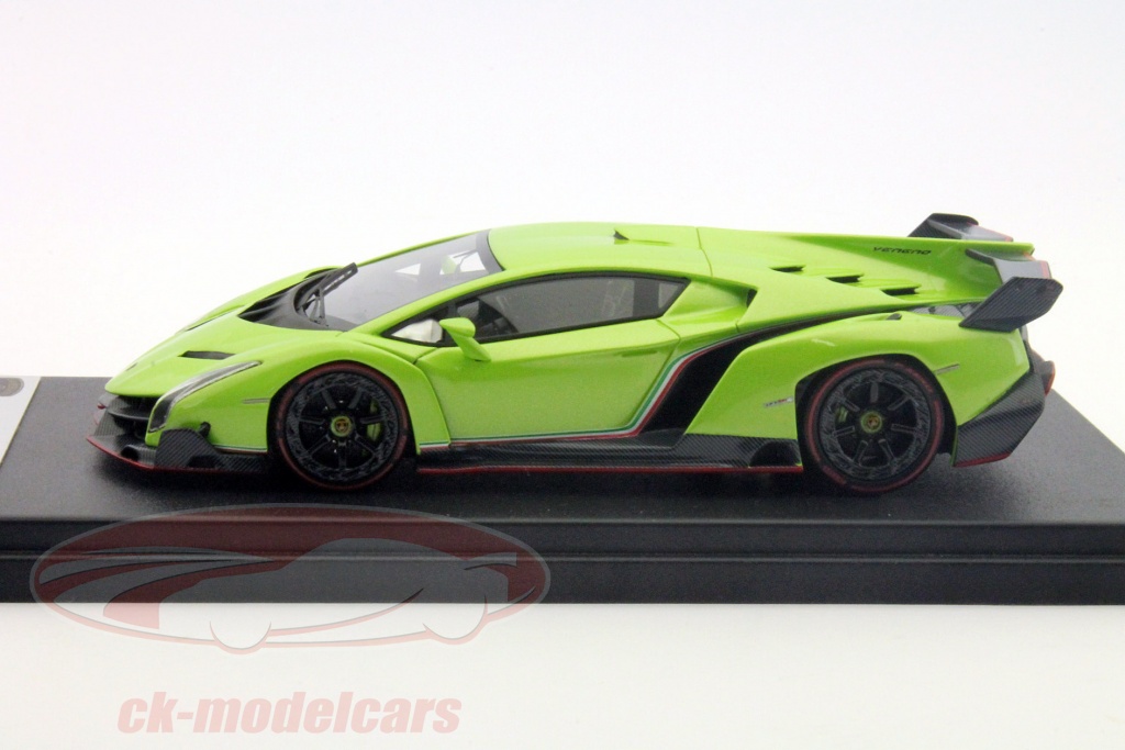 LookSmart 1:43 Lamborghini Veneno Geneva Motor Show 2013 green LS409B ...