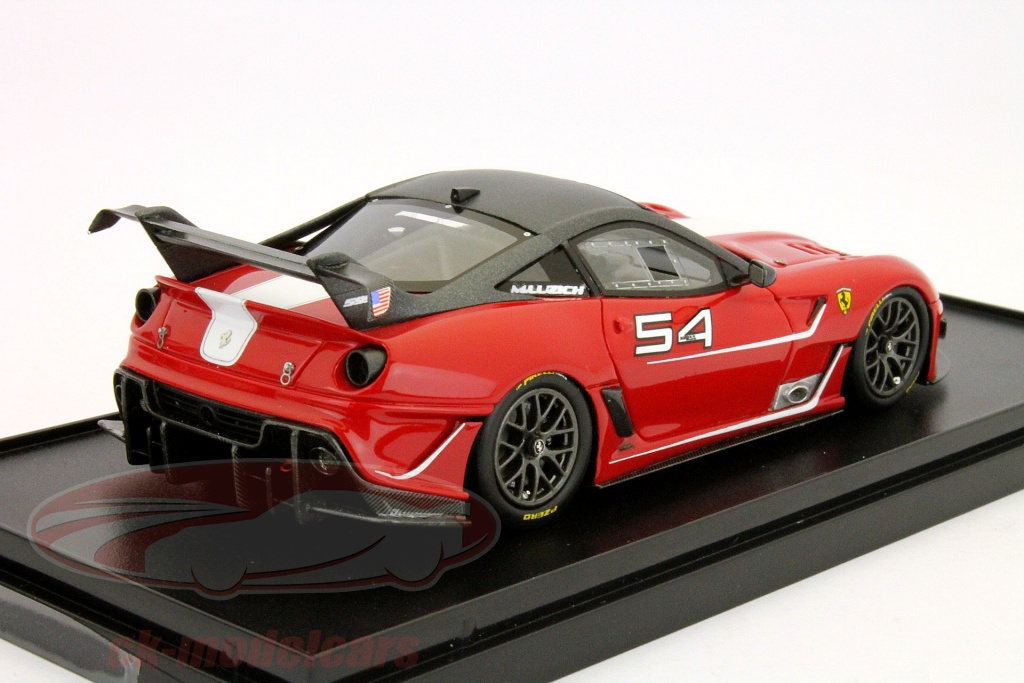BBR Models 1:43 Ferrari 599XX Evo #54 Infineon 2012 BBRC89 model car BBRC89