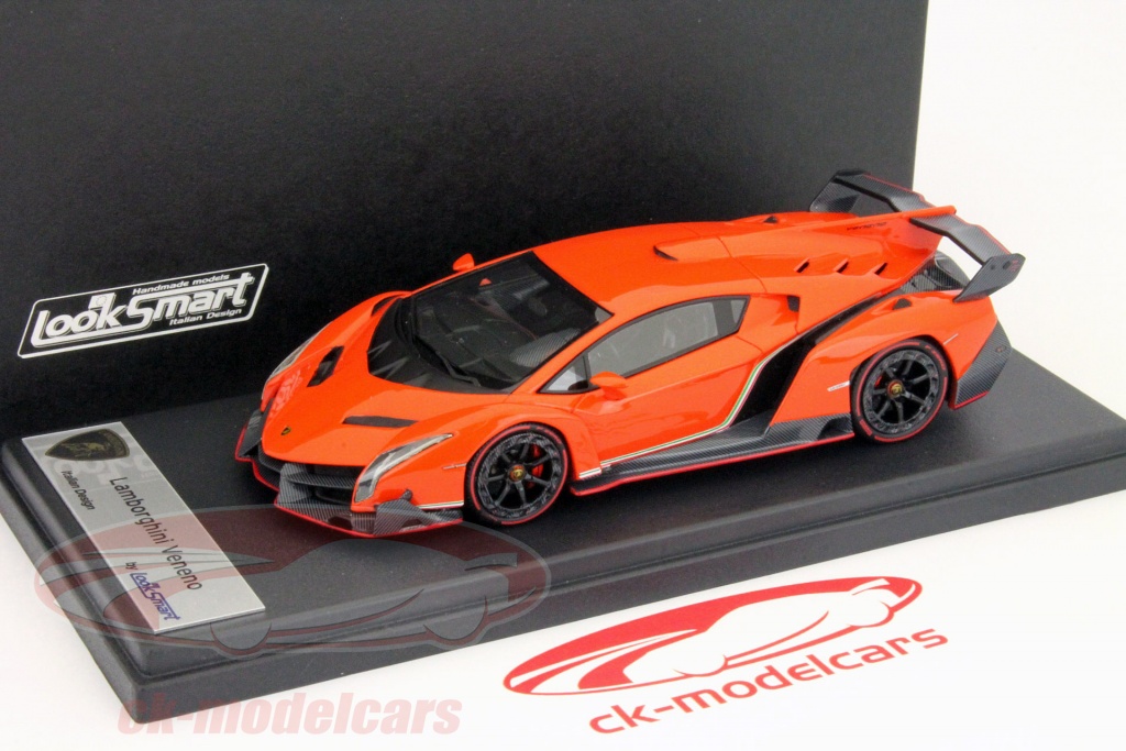 LookSmart 1:43 Lamborghini Veneno Genfer Autosalon 2013 orange LS409G ...