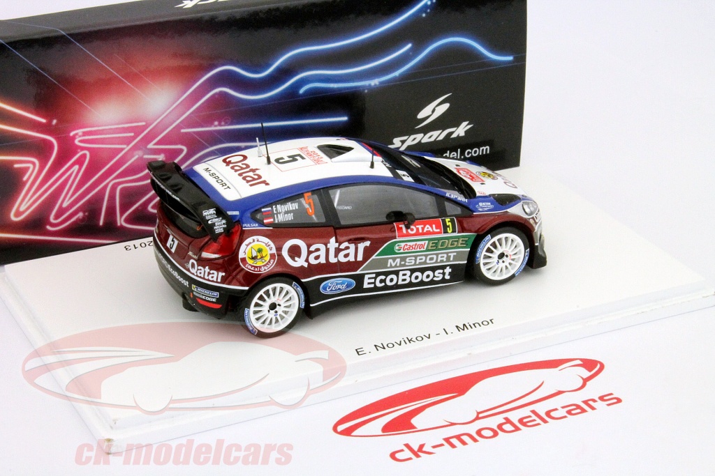 Spark 1:43 Ford Fiesta WRC #5 RC Rally Monte Carlo 2013 Novikov, Minor ...
