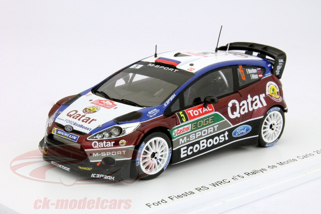 Spark 1:43 Ford Fiesta RC WRC N° 5 Rallye Monte-Carlo 2013 Novikov ...
