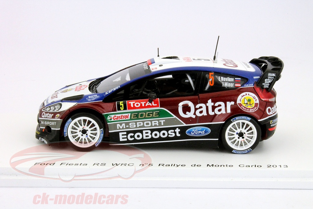 Spark 1:43 Ford Fiesta RC WRC N° 5 Rallye Monte-Carlo 2013 Novikov, Minor S3356 modèle voiture ...