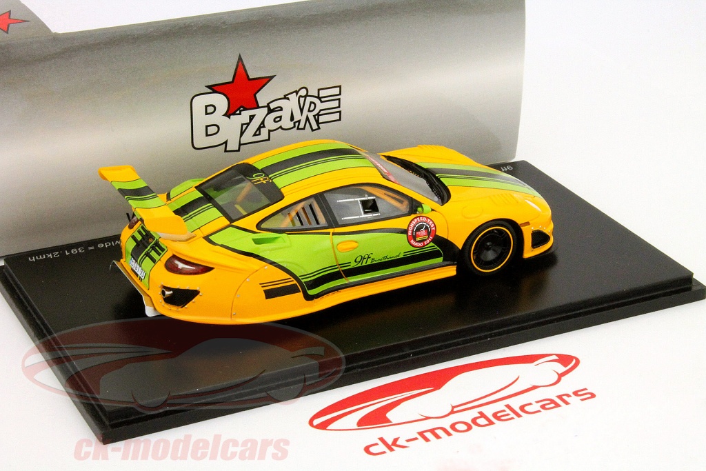 Spark 1:43 9ff GT Turbo 900 bioethanol Nardo 2011 orange / green B1032 ...