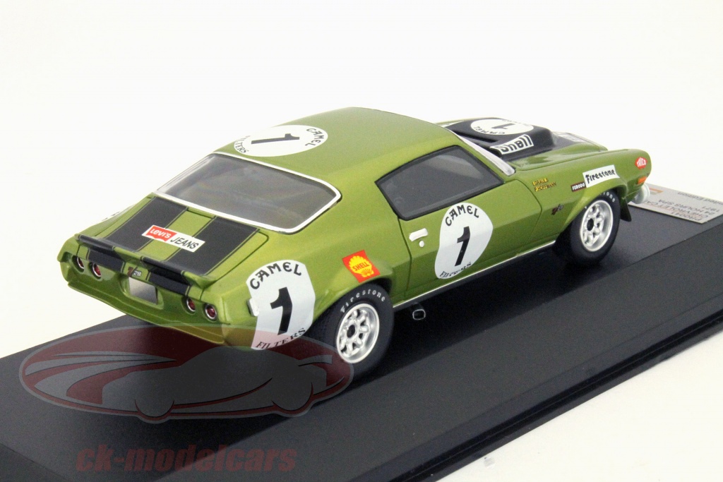 Premium X 1:43 Chevrolet Camaro Z28RS #1 24h Spa 1971 Grauls, Hoffmann PR0041 modèle voiture ...