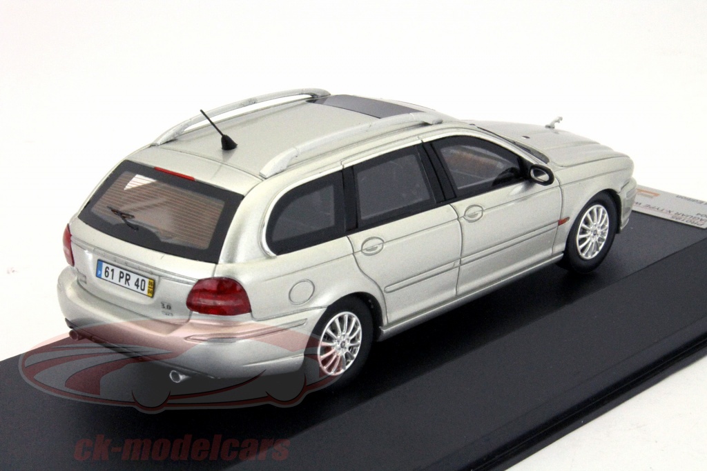 Premium X 1:43 Jaguar X-Type estate built in 2004 silver PR0195 model ...