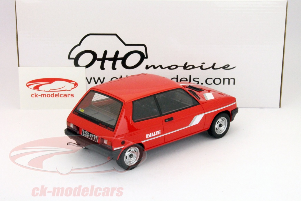 Ottomobile 1:18 Talbot Samba Rallye Red OT112 model car OT112 9580010201754