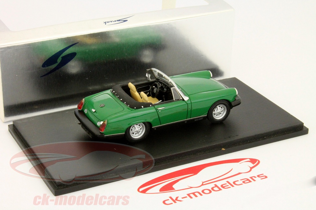 Spark 1:43 MG Midget MK4 Baujahr 1974 grün S4135 Modellauto S4135 ...