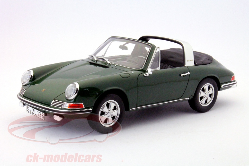 GT-SPIRIT 1:18 Porsche 911 (901) Targa green GT001CS model car GT001CS ...