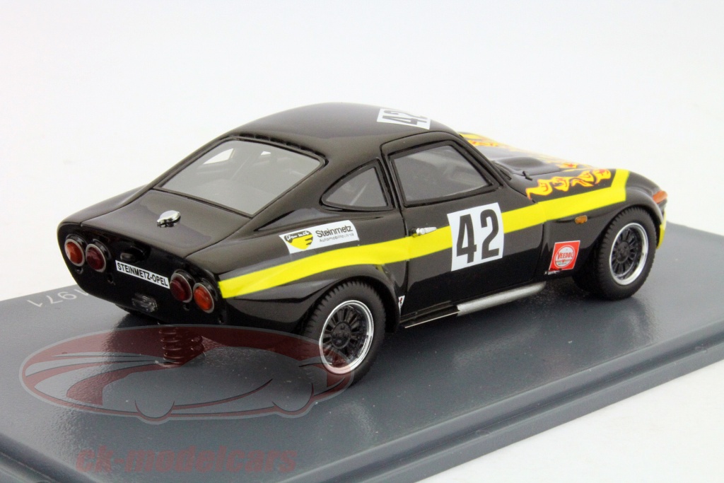 Neo 1:43 Gerhard Schüler Opel GT Steinmetz Gr. 4 #42 Nuerburgring GP ...