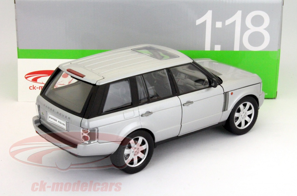 Welly 1:18 Land Rover Range Rover silver 12536W model car 12536W ...
