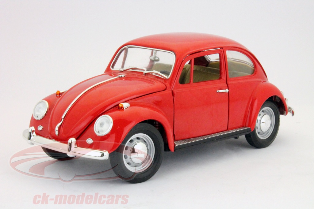 Yat Ming 1:18 Volkswagen Beetle Volkswagen Beetle 1967 red 92078 model ...