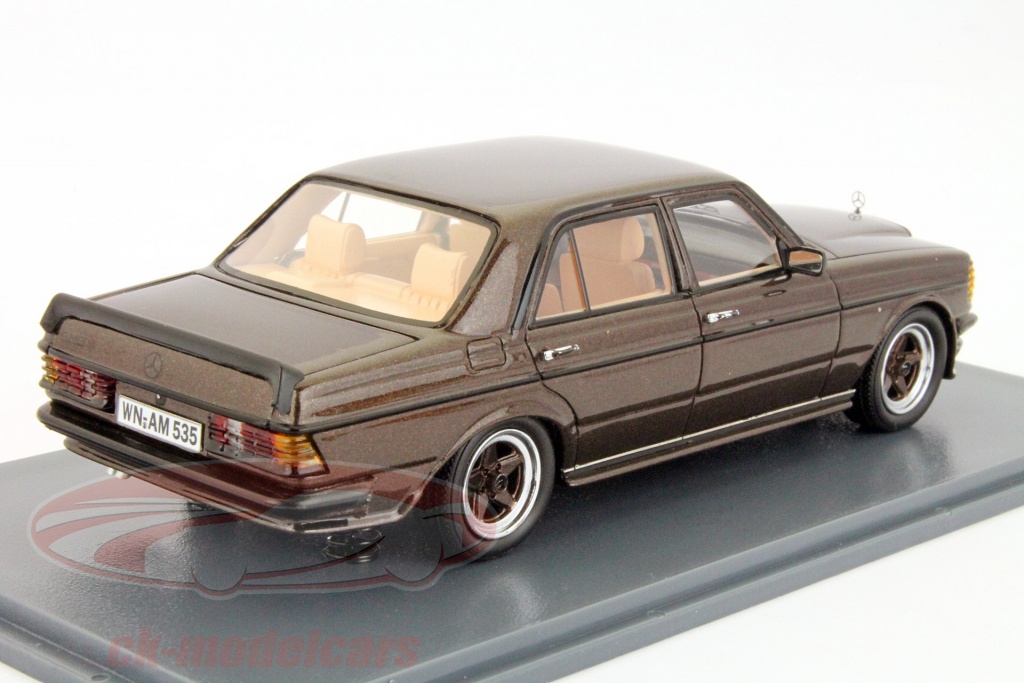 Neo 1:43 Mercedes Benz AMG 280E (W123) brown NEO45535 model car ...
