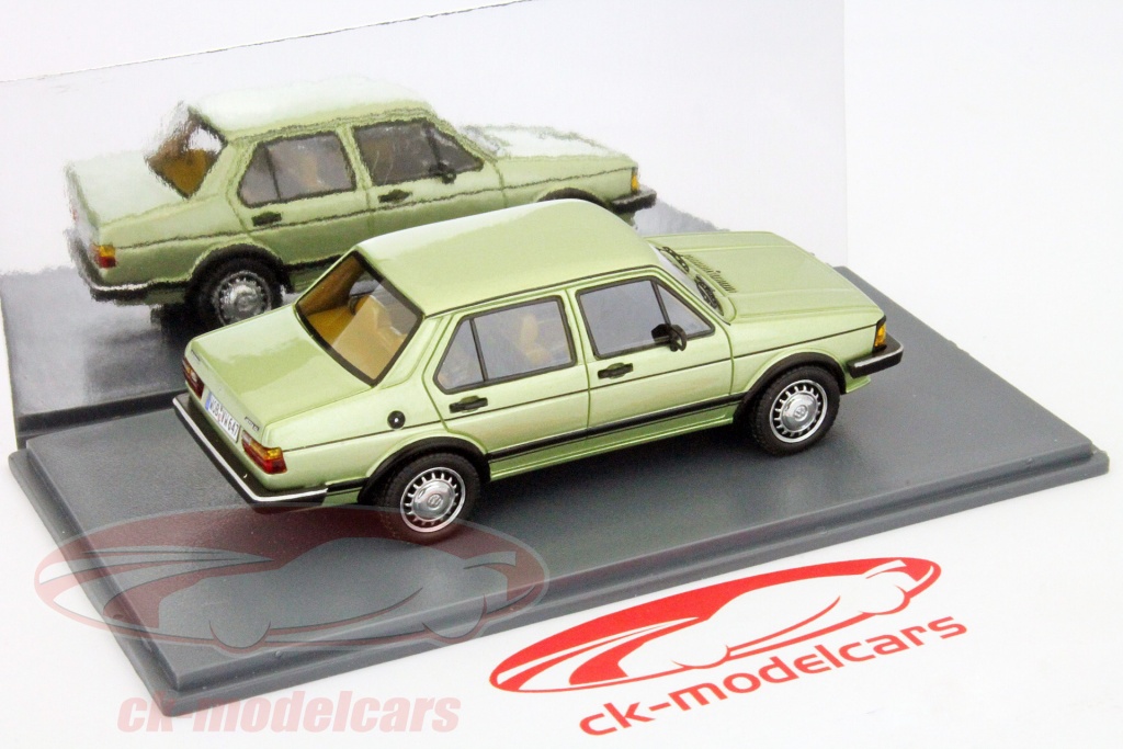 Neo 1:43 Volkswagen VW Jetta MK1 green NEO43647 model car NEO43647 176559