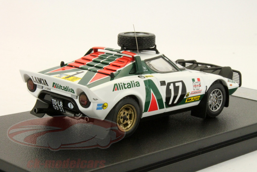HPI 1:43 Lancia Stratos HF #17 Safari Rally 1976 Preston, Lyall 8296 ...