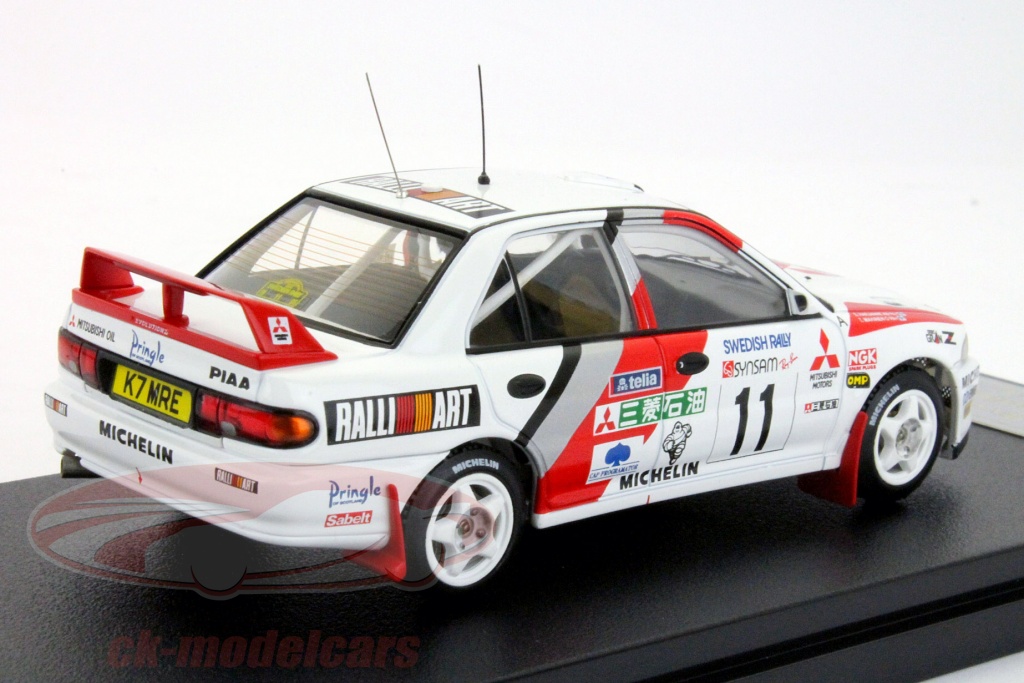 HPI 1:43 Mitsubishi Lancer Evolution II Rallye Schweden 1995 Eriksson ...
