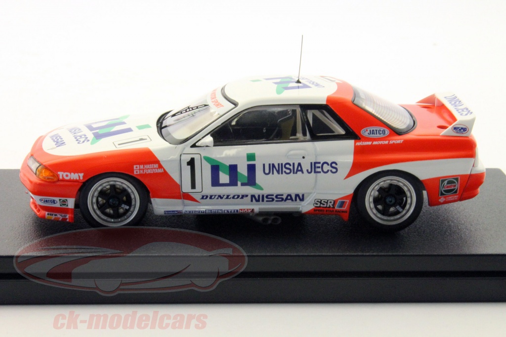 HPI 1:43 Nissan Skyline GT-R #1 JTC Suzuka 1993 8610 model car 8610 ...