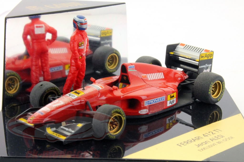 Onyx 1:43 Jean Alesi Ferrari 412 T1 formula 1 1994 4510076 model car 4510076 5601673301897