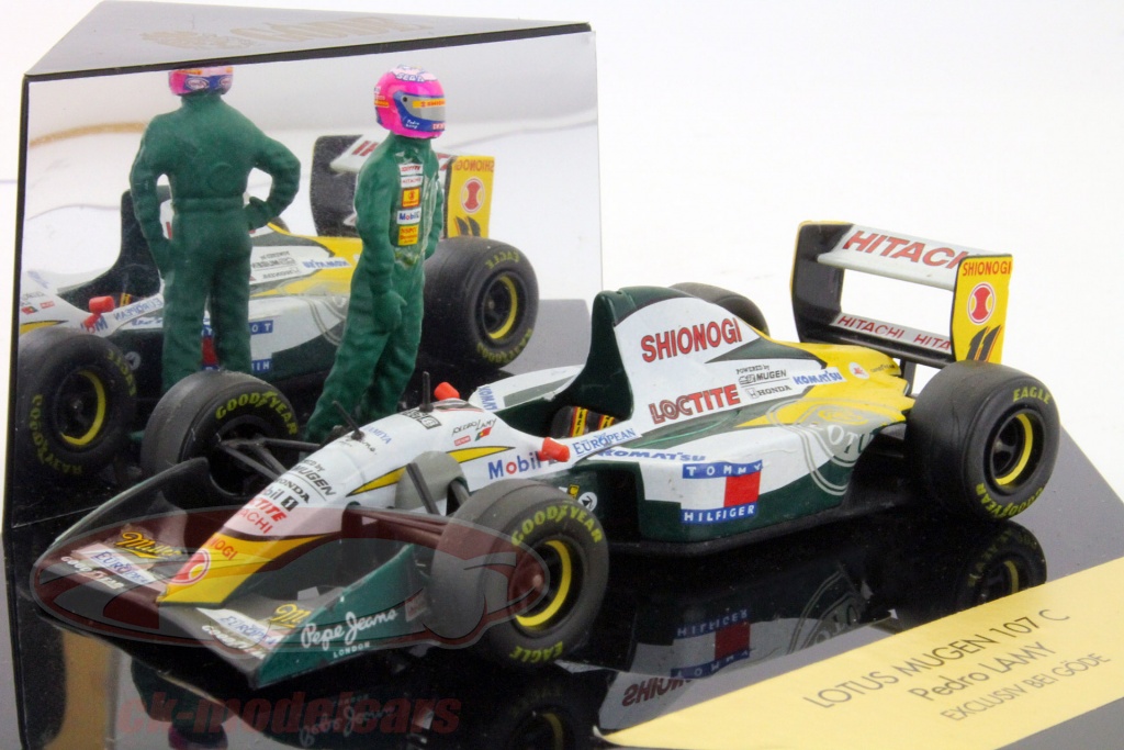 Onyx 1:43 Pedro Lamy Lotus 107C Mugen Formula 1 1994 4510148 model car ...