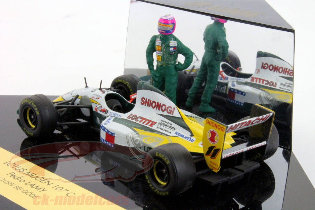 Onyx 1:43 Pedro Lamy Lotus 107C Mugen Formula 1 1994 4510148 model car ...