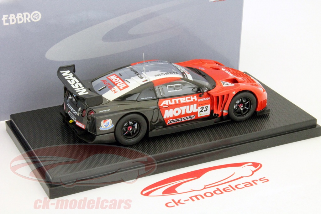 Ebbro 1:43 Motul Autech Nissan R35 GTR voiture d'essai N° 23 super ...