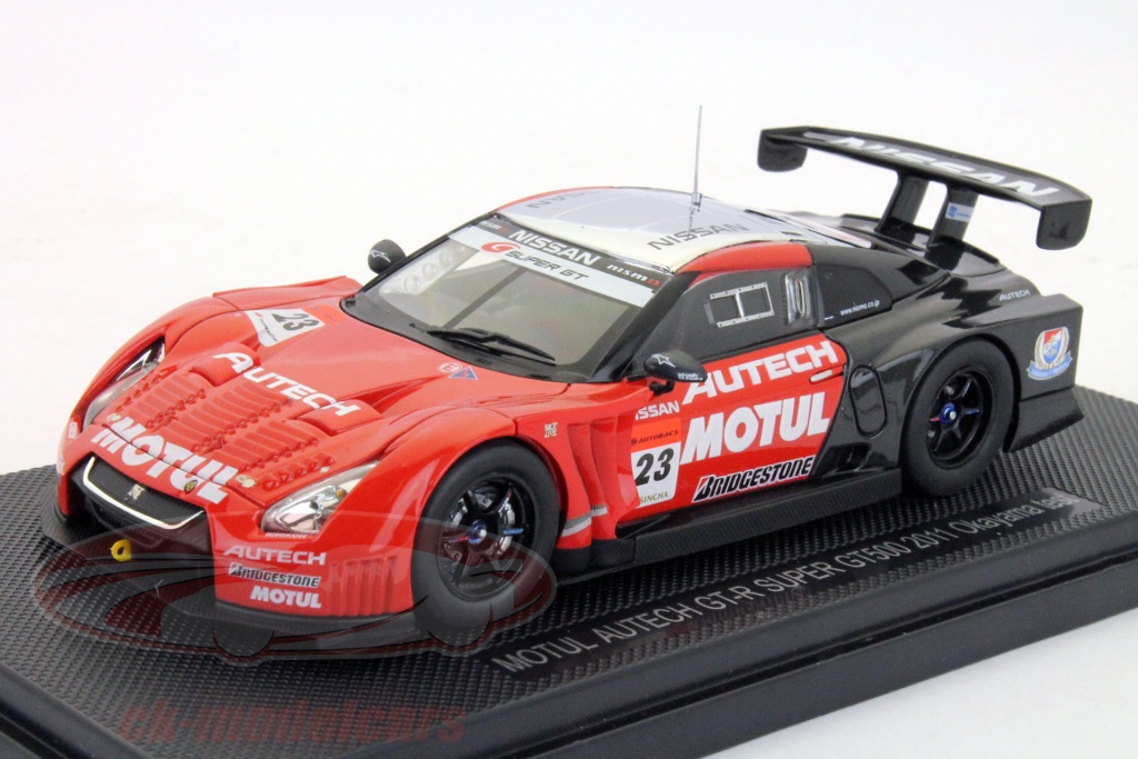 Ebbro 1:43 Motul Autech Nissan R35 GTR voiture d'essai N° 23 super ...